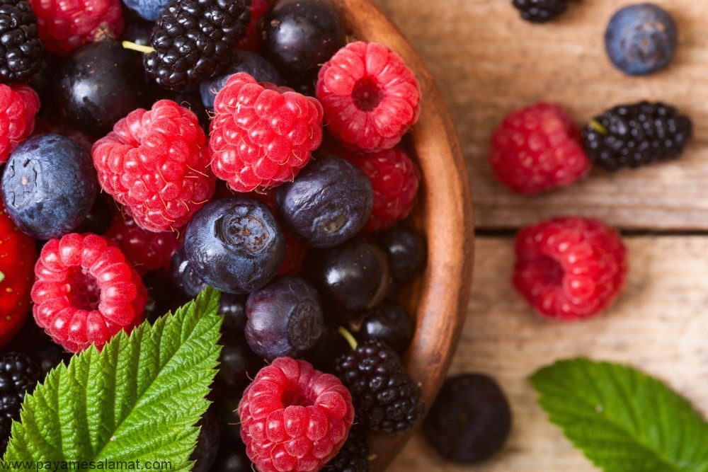 عناصر مفید موجود در انواع توت کدامند و چرا باید زیاد توت مصرف کنیم؟